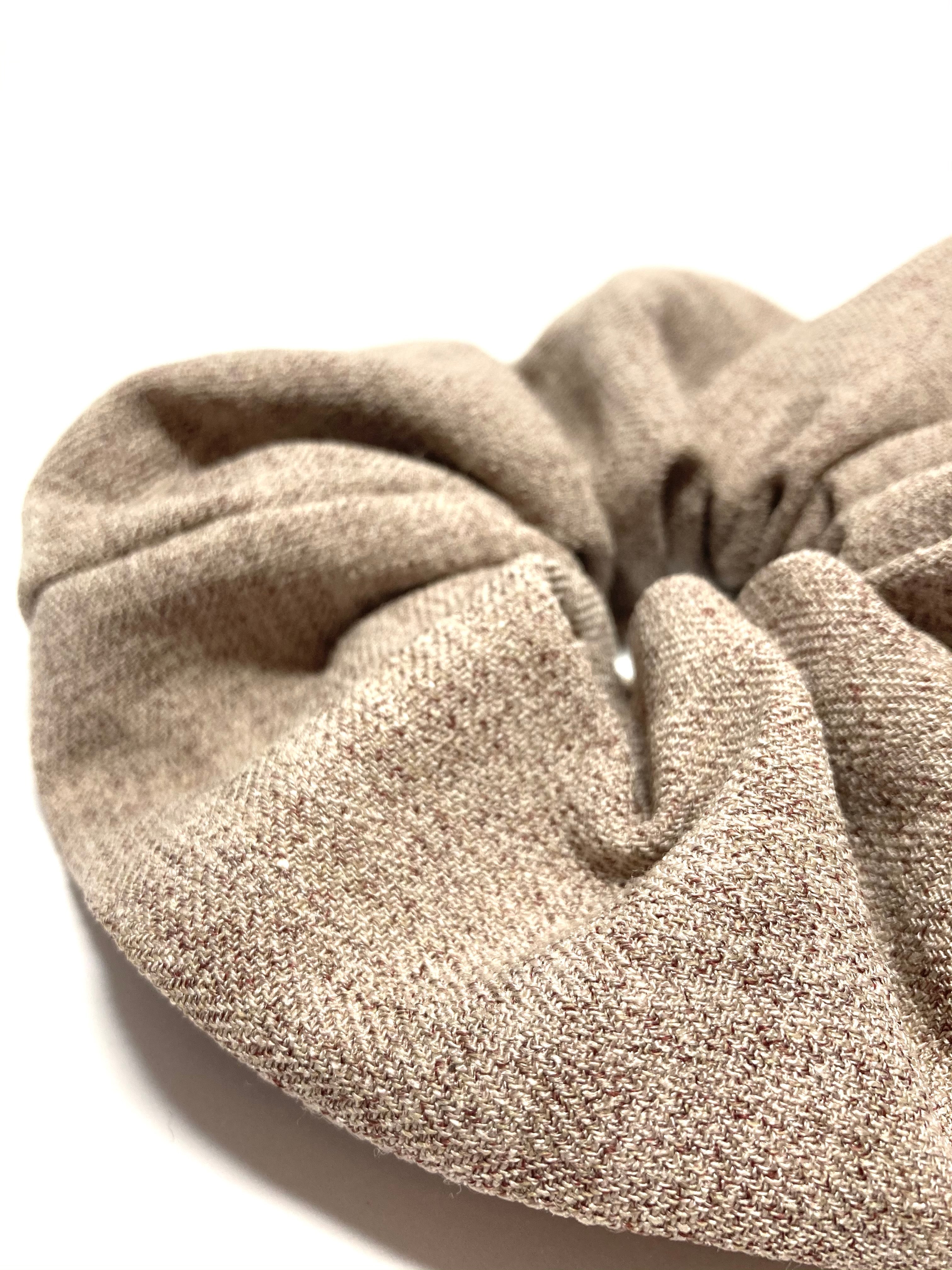 Handmade beige scrunchie – There Is No More!